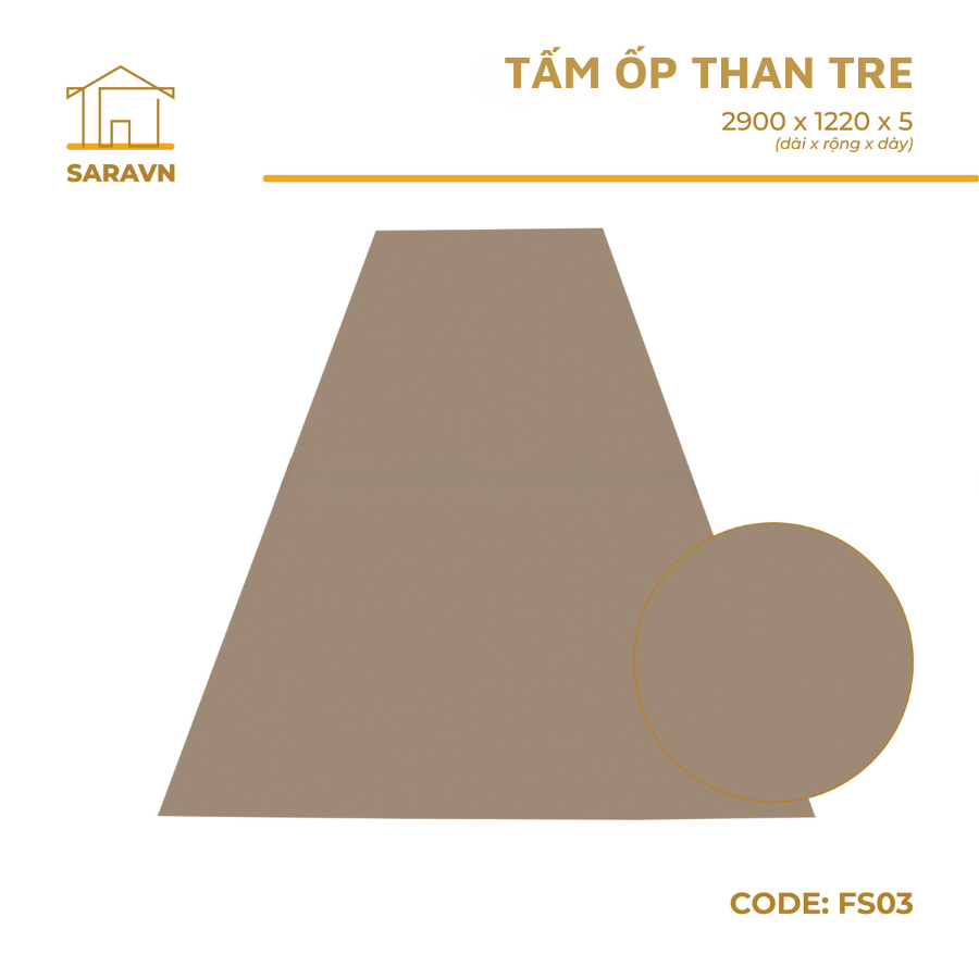 Tấm ốp than tre FS03